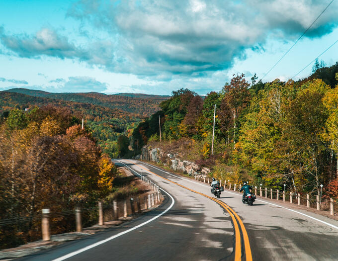 Fall Motorcycle Run: Ride the Highlands this Fall | Come Wander